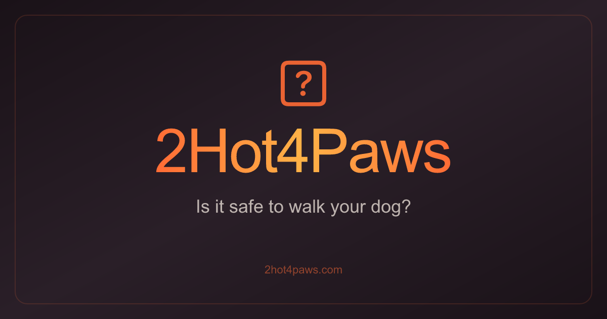 Asphalt Temperature Chart — Air vs Pavement Temps — 2Hot4Paws